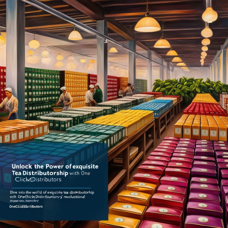 Tea Distributorship : With 1ClickDistributors - 1Click Distributors